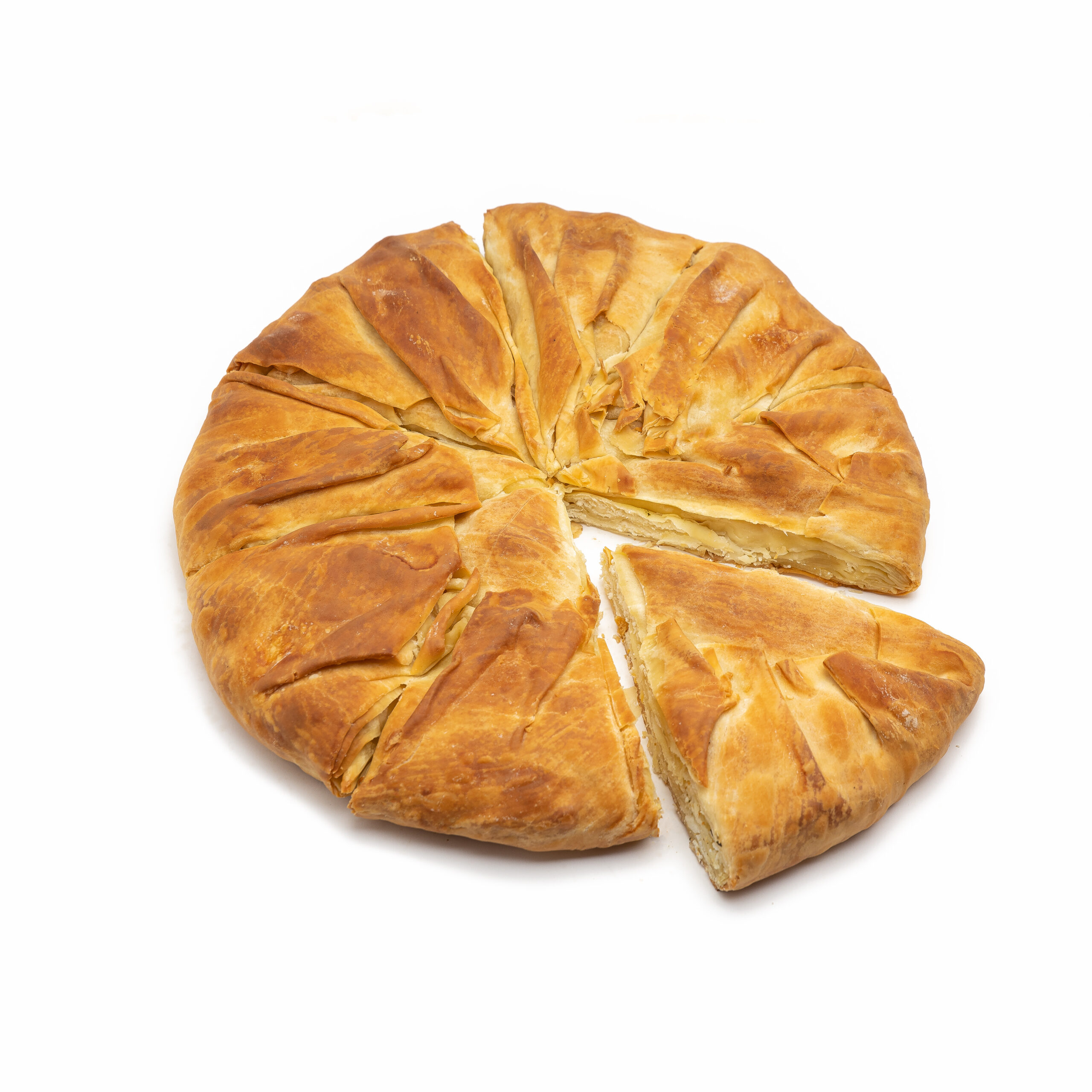 ΤΥΡΟΠΙΤΑ ΣΤΡΟΓΓΥΛΗ 1,7Kg - Άρτος & Ζύμη Αλιμπινίσης ΑΒΕΕ