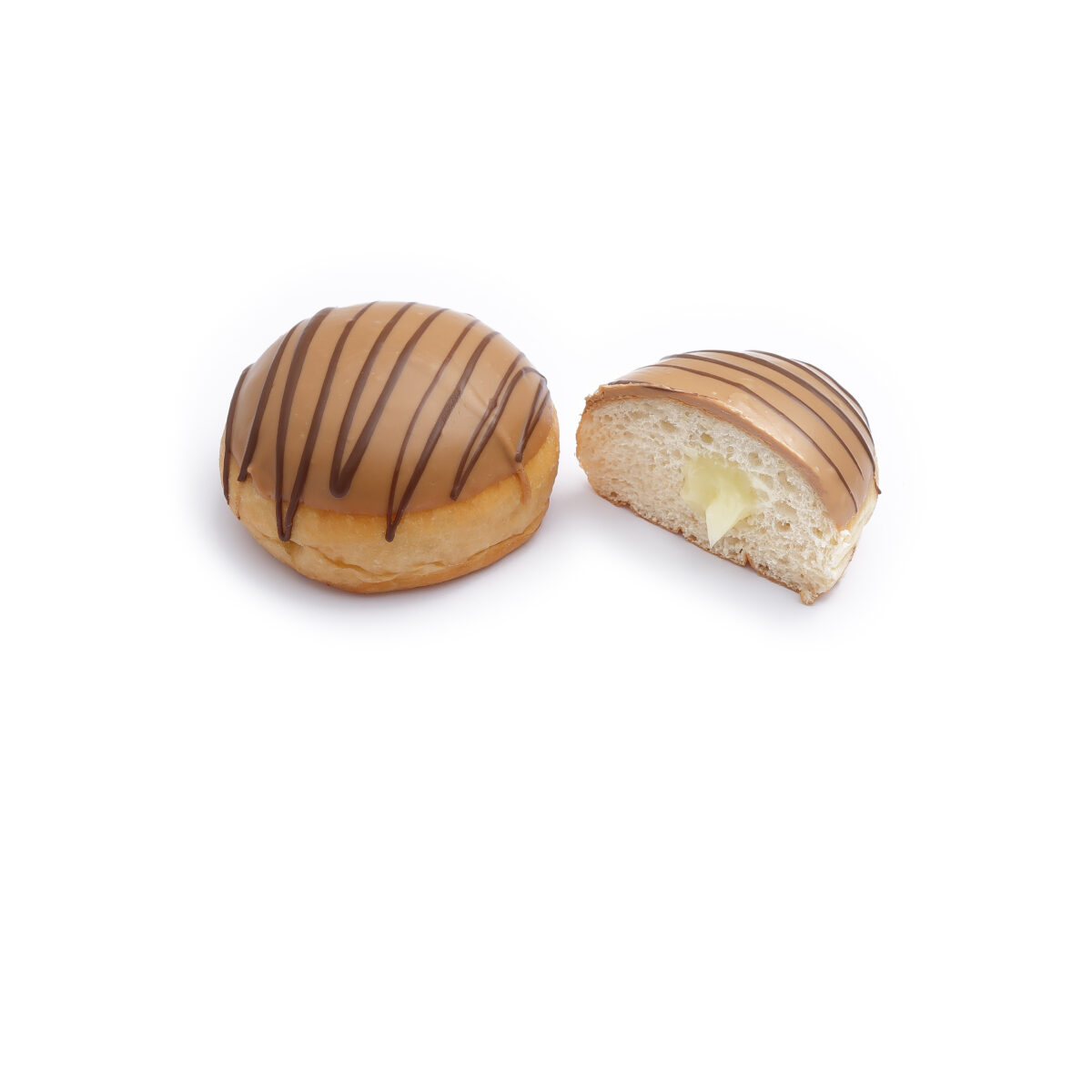 ΝΤΟΝΑΤ ΜΕ ΓΕΜΙΣΗ BANOFFEE & ΚΑΡΑΜΕΛΑ 80-85γρ - Άρτος & Ζύμη Αλιμπινίσης ...